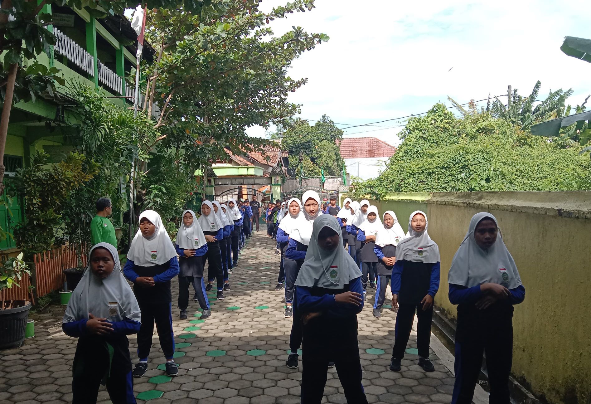 Ada Gerakan Shalat di Senam Islam Nusantara